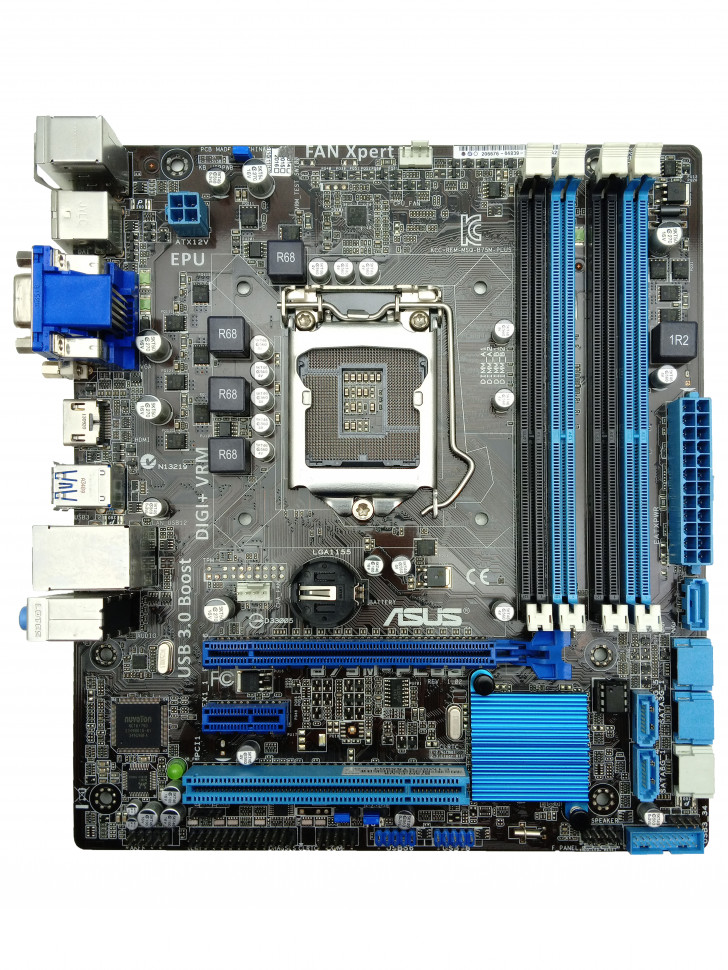 Материнская плата ASUS B75M-PLUS Socket 1155