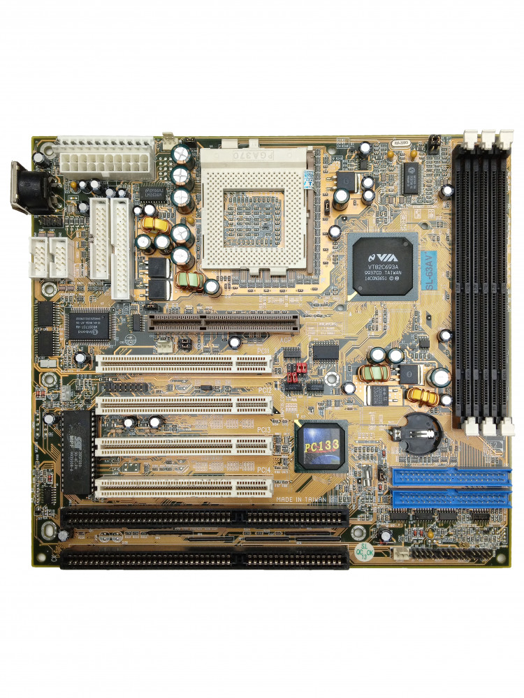 Материнская плата Soltek SL-63AV+ Socket 370