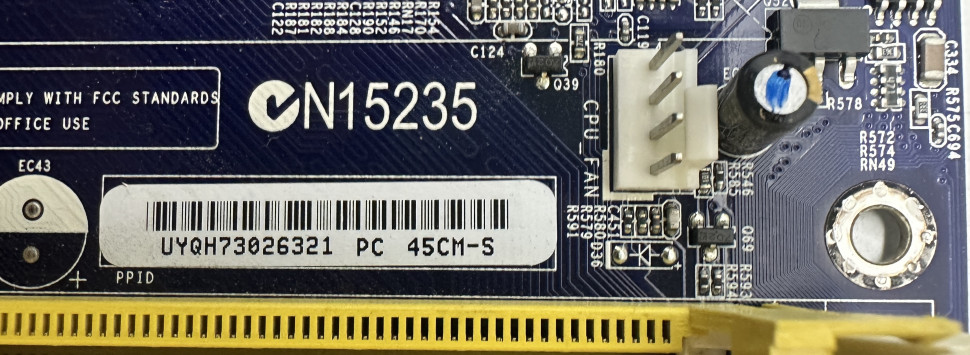 Материнская плата Foxconn 45CM-S LGA775