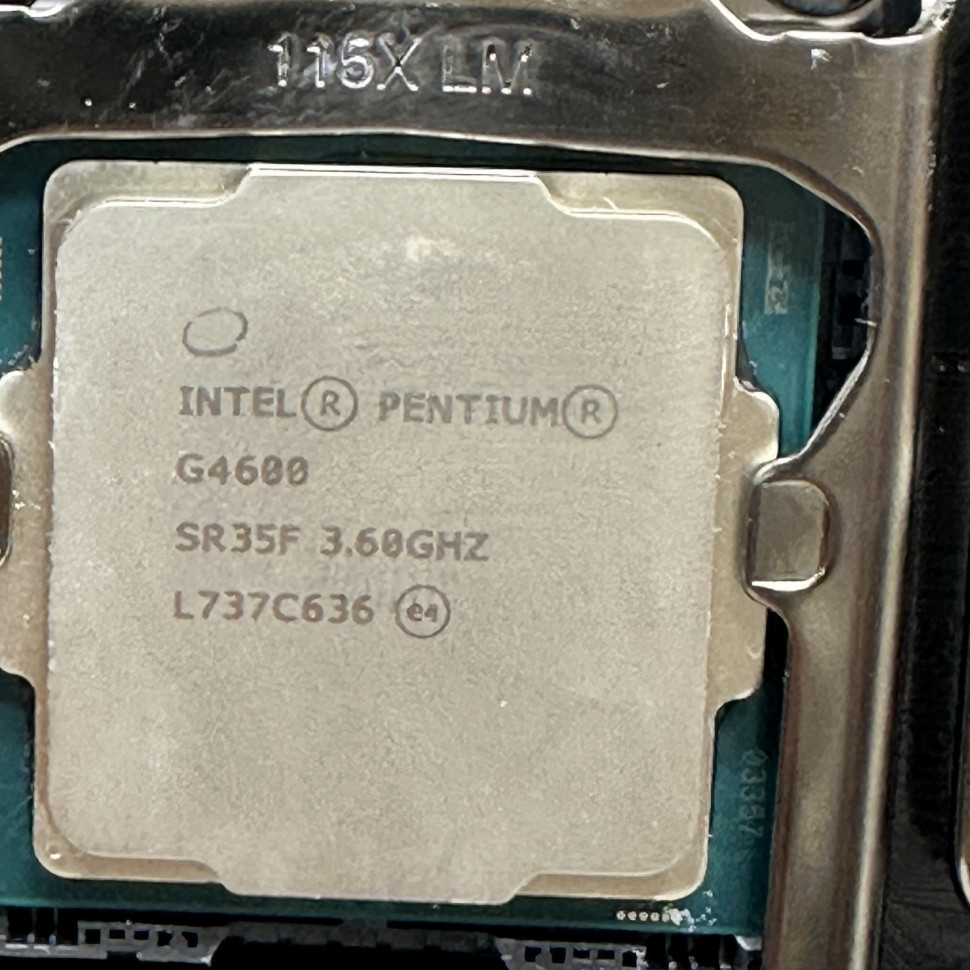 Материнская плата GIGABYTE GA-H110M-S2PV +G4600 Socket 1151