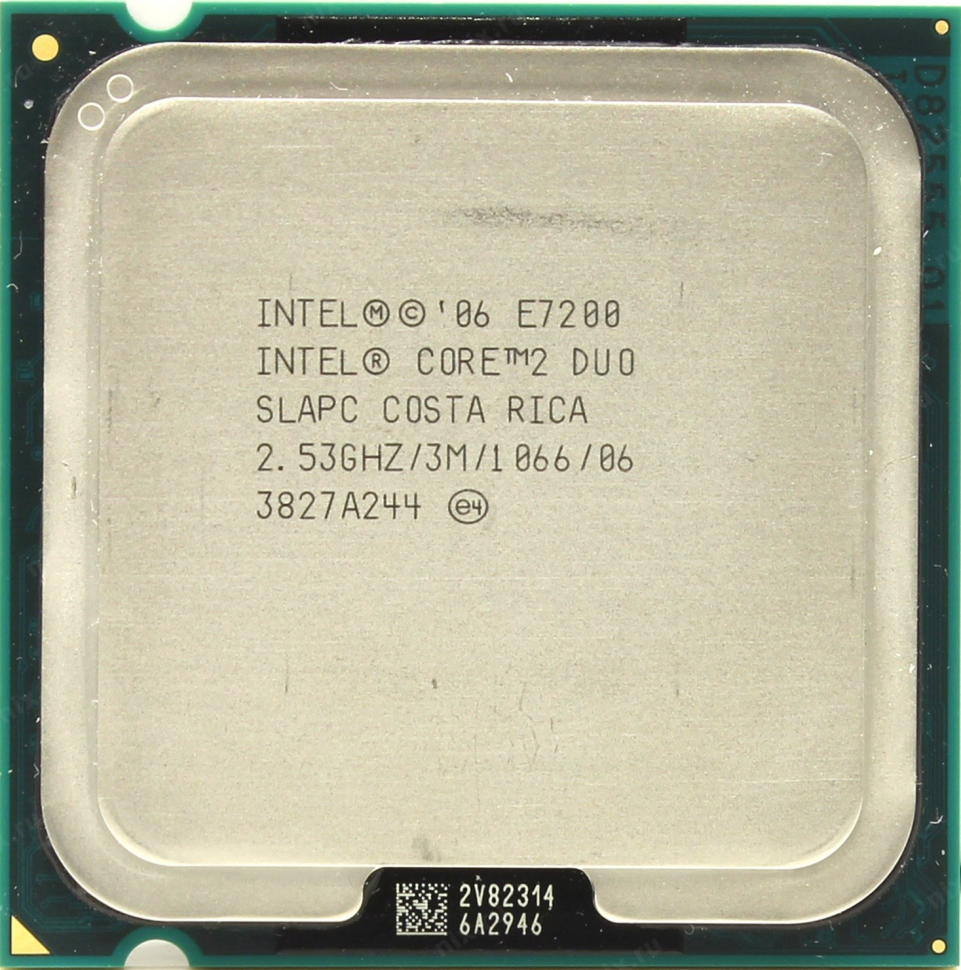 Процессор Intel Core 2 Duo E7200 SLAPC SLAVN LGA775