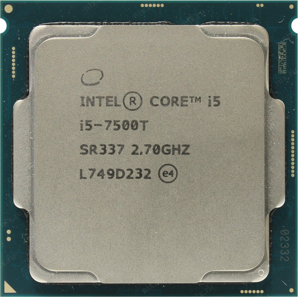 Процессор Intel Core i5-7500T Socket 1151